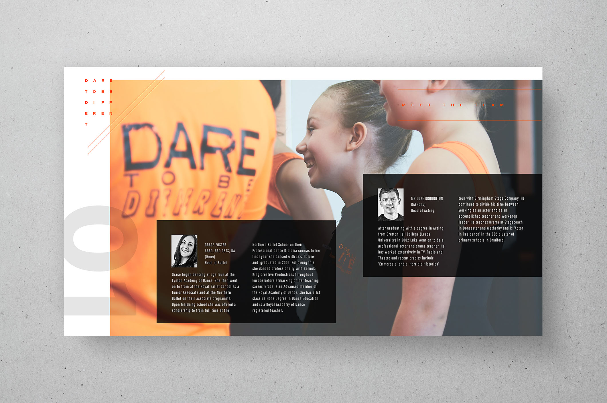 Northern Touch Design | Our Work | TBL Academy 2020 Prospectus