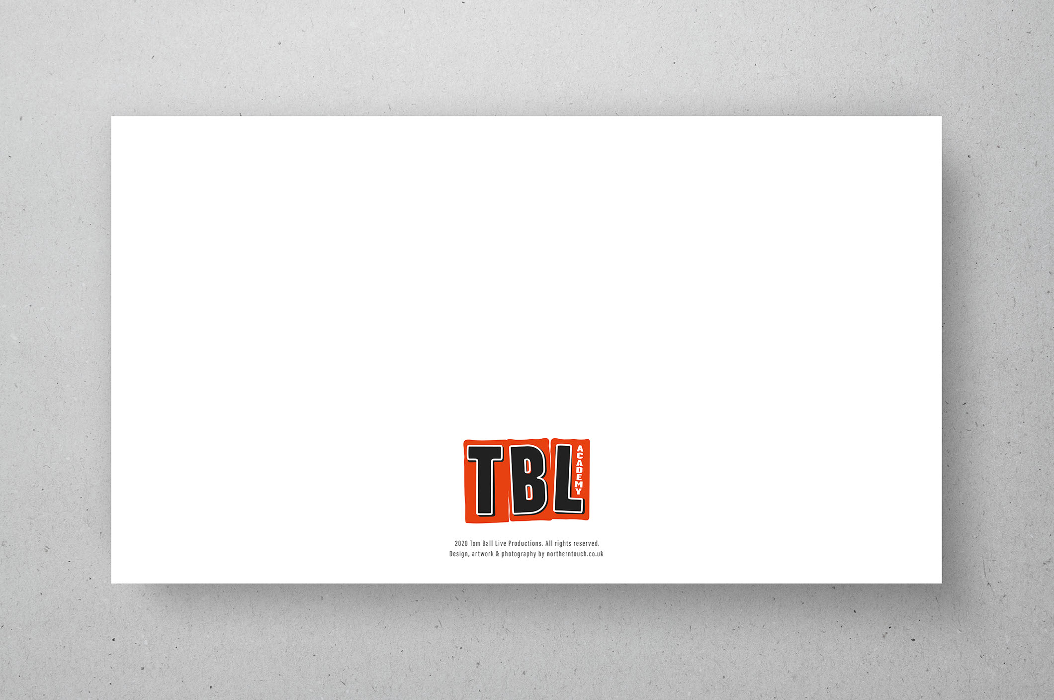 Northern Touch Design | Our Work | TBL Academy 2020 Prospectus